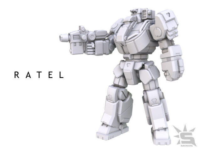 Strato Minis Studio | Wargaming Miniatures | New Model: Ratel