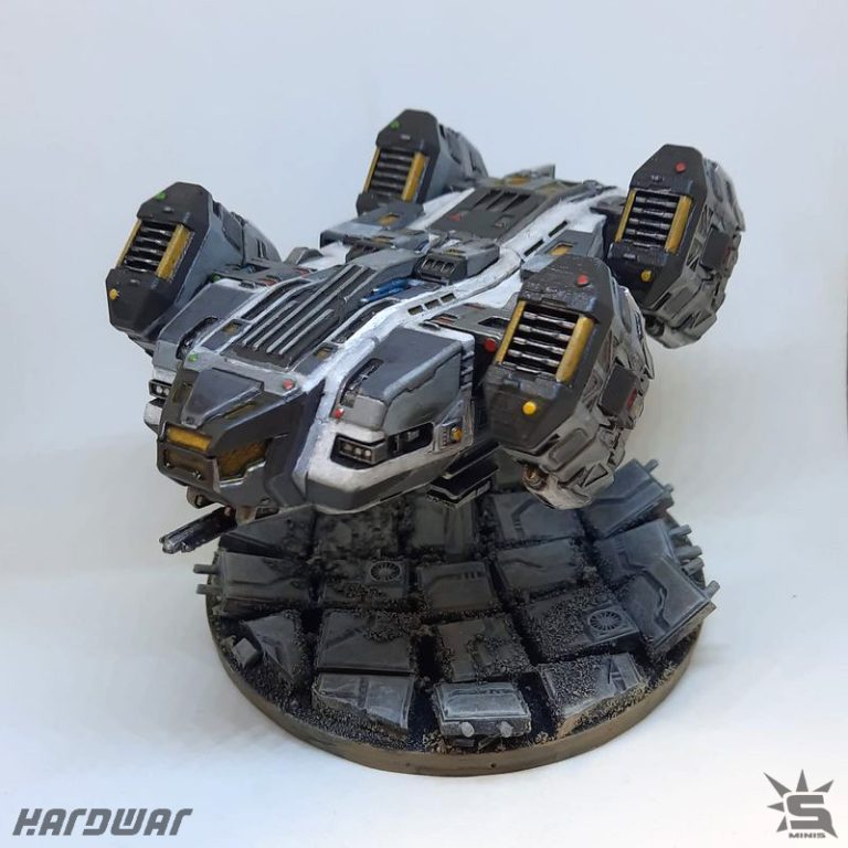Strato Minis Studio | Wargaming Miniatures | Celestial Heavy Transport