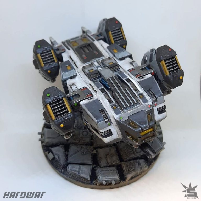 Strato Minis Studio | Wargaming Miniatures | Celestial Heavy Transport