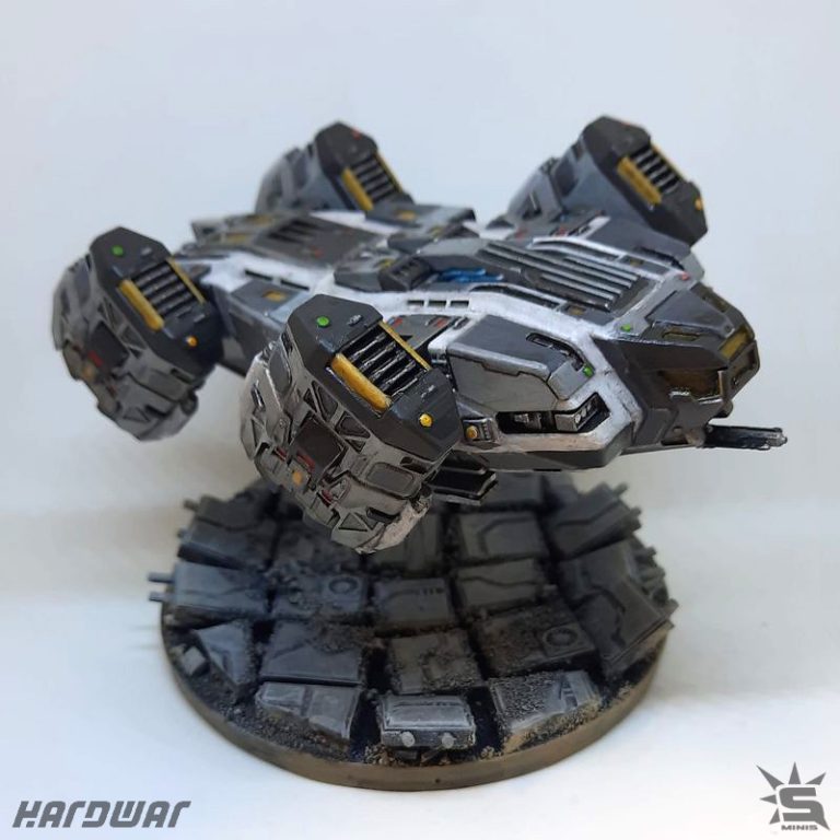 Strato Minis Studio | Wargaming Miniatures | Celestial Heavy Transport