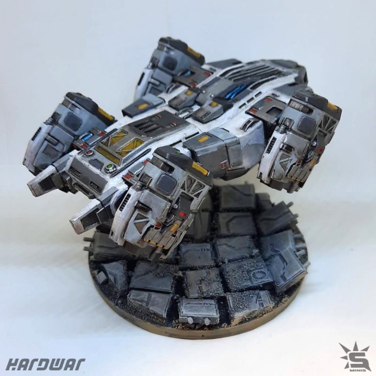 Strato Minis Studio | Wargaming Miniatures | Celestial Heavy Transport