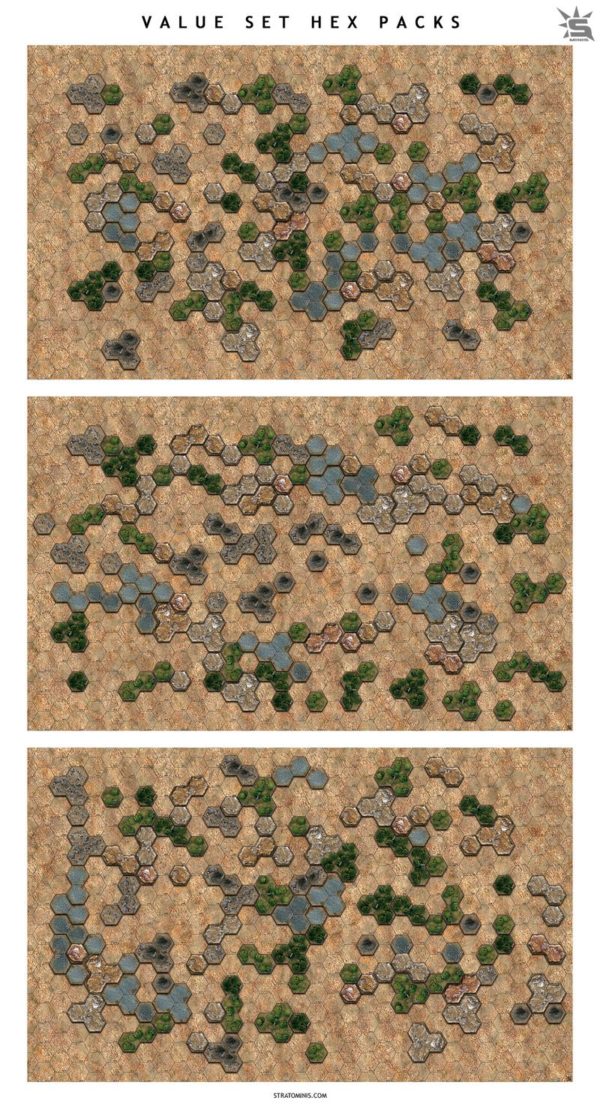 Strato Minis Studio | Wargaming Miniatures | Hex Packs Explained!