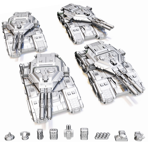 Strato Minis Studio | High Quality of Wargaming | Claymore Tank Platoon